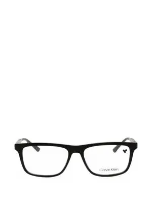 Calvin Klein Rectangle-frame Glasses - Black