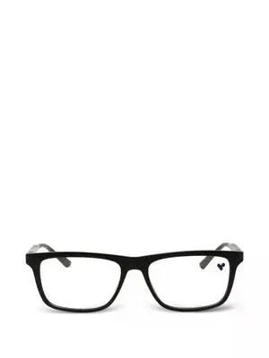 Calvin Klein Rectangle Eyeglasses - Black