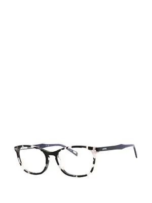 LEVI'S Tortoiseshell-effect Oval Frame Eyeglasses