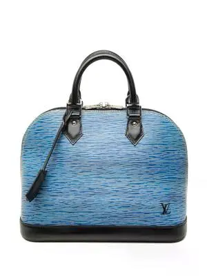 LOUIS VUITTON 2016 Epi Denim Alma Pm Handbag