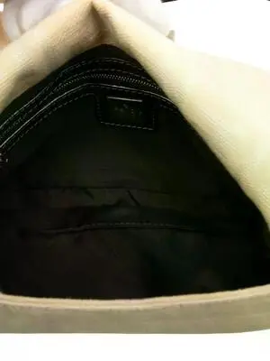 Fendi 1997-2010 Zucca Canvas Baguette Shoulder Bag