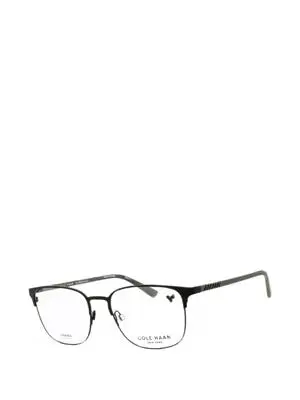 Cole Haan Zerøgrand Rectangle-frame Glasses - Black