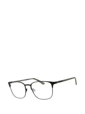 Cole Haan Zerøgrand Rectangle Frame Eyeglasses - Black