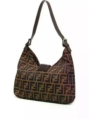Fendi 2009 Zucca Canvas Shoulder Bag