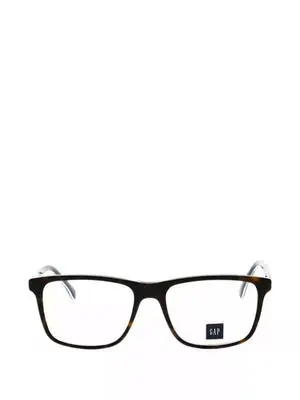 Gap Tortoiseshell-effect Rectangle Frame Eyeglasses - Brown