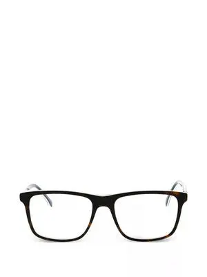 Gap Tortoiseshell-effect Rectangle Frame Eyeglasses - Brown