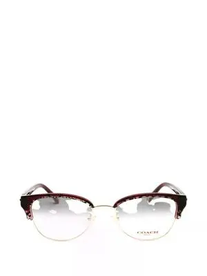 COACH Cat-eye Frame Glasses - Red