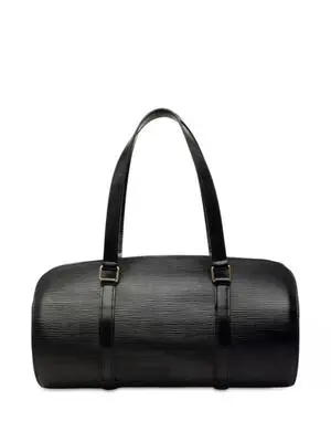 LOUIS VUITTON 2001 Epi Soufflot Handbag - Black