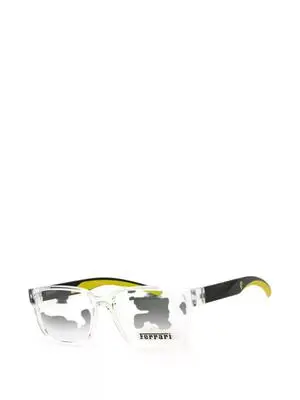 FERRARI Rectangle Frame Eyeglasses - White