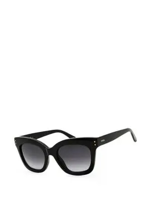 Fossil Cat Eye Sunglasses With Gold Tone Stud Detailing