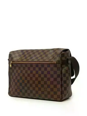 LOUIS VUITTON Damier Ebene Melville Crossbody Bag - Brown