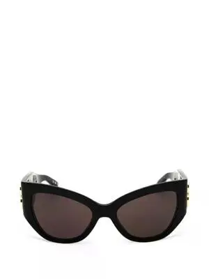 Balenciaga Cat-eye Frame Sunglasses - Black