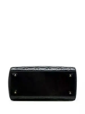 Dior 2014 Medium Patent Cannage Lady Satchel