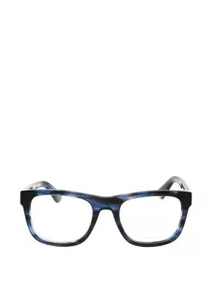POLICE Rectangle-frame Glasses - Blue
