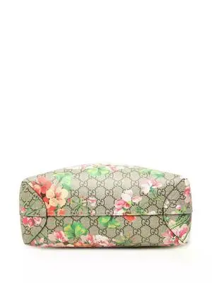Gucci 2000-2015 Small Gg Supreme Blooms Reversible Tote Bag
