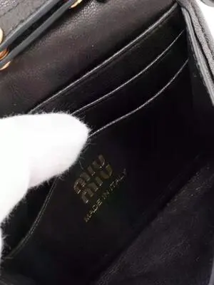 Miu Miu 2015-2026 Leather Shoulder Bag