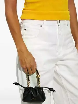 Loewe Nano Flamenco Leather Shoulder Bag