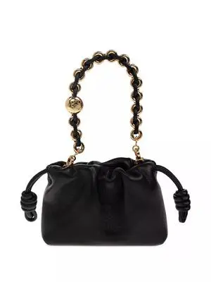 Loewe Nano Flamenco Shoulder Bag - Black
