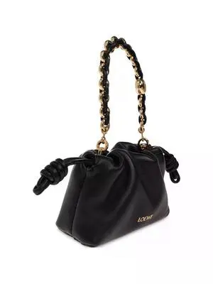 Loewe Nano Flamenco Shoulder Bag - Black