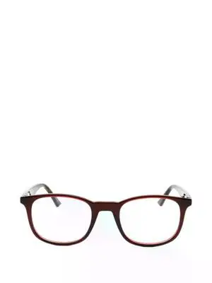 POLAROID Rectangle Frame Eyeglasses - Red