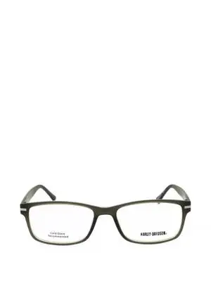 HARLEY-DAVIDSON Rectangle Frame Eyeglasses - Grey