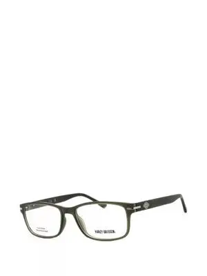 HARLEY-DAVIDSON Rectangle Frame Eyeglasses - Grey