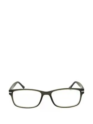 HARLEY-DAVIDSON Rectangle Frame Eyeglasses - Grey