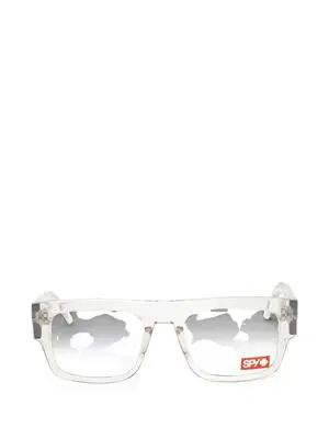 SPY Coleson Rectangle Frame Eyeglasses - Neutrals