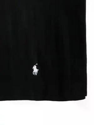 Polo Ralph Lauren Logo-embroidered Ribbed Scarf