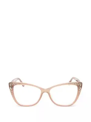 MARCIANO Embellished Cat-eye Eyeglasses - Pink