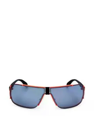 Adidas Geometric-frame Sunglasses - Orange