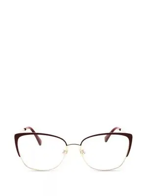 Max Mara Cat Eye Eyeglasses - Gold