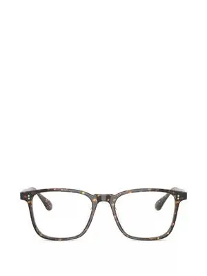 Oliver Spencer Tillen Square-frame Glasses - Brown