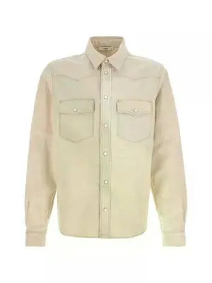 Fendi Selleria Denim Shirt - Neutrals