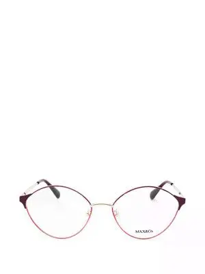 MAX&CO. Oval-frame Glasses - Pink