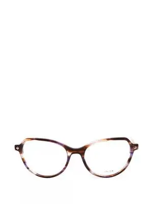 POLICE Police Cat Eye Eyeglasses Brown