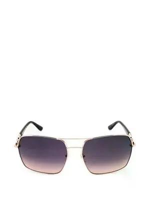 Guess Rectangle-frame Sunglasses - Gold