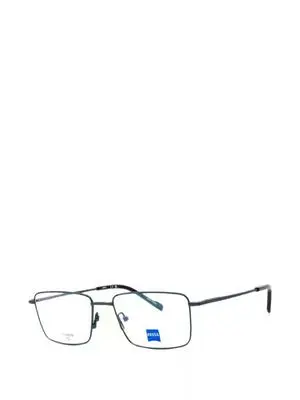 ZEISS Titanium Rectangle Frame Eyeglasses