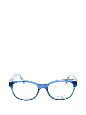 Kate Spade New York Zelda Oval-frame Glasses - Blue