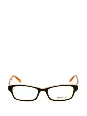Guess Rectangle-frame Glasses - Brown