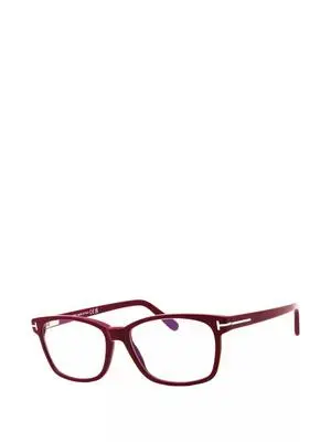 TOM FORD Rectangle Frame Glasses - Pink