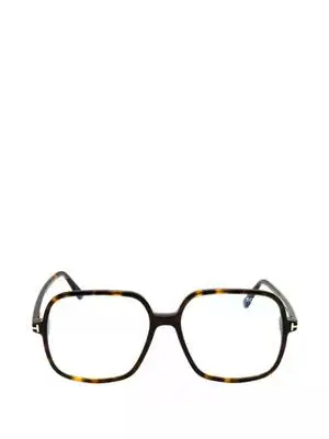 TOM FORD Oversized Square-frame Glasses - Brown