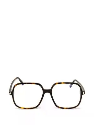 TOM FORD Oversized Square-frame Eyeglasses - Brown