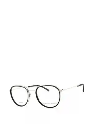 Porsche Design P8740 Round-frame Glasses - Black