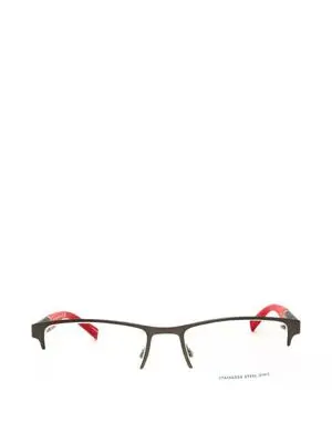 Tommy Hilfiger Rectangle-frame Glasses - Grey