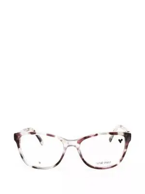 Nine West Rectangle-frame Glasses - White