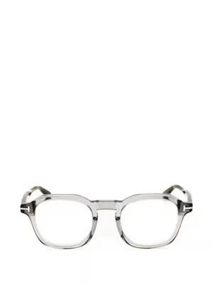 TOM FORD Geometric-frame Eyeglasses - Grey
