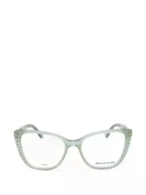 Juicy Couture Crystal-embellished Cat-eye Frame Eyeglasses - Blue