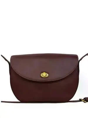 Cartier 1980-1990 Leather Must De Crossbody Bag - Red
