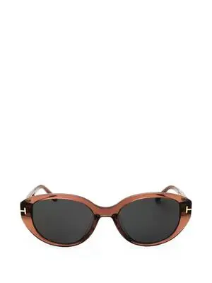 TOM FORD Cat-eye Sunglasses - Brown
